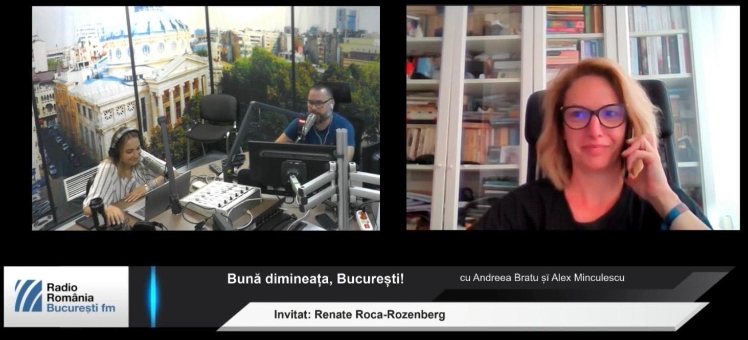 Renate Roca-Rozenberg: "Este imposibil să nu te distrezi în momentul în ...
