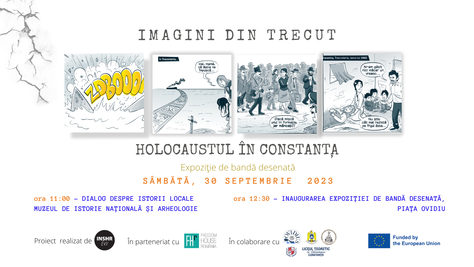 „Imagini din trecut. Holocaustul din România”, eveniment ce are loc la ...