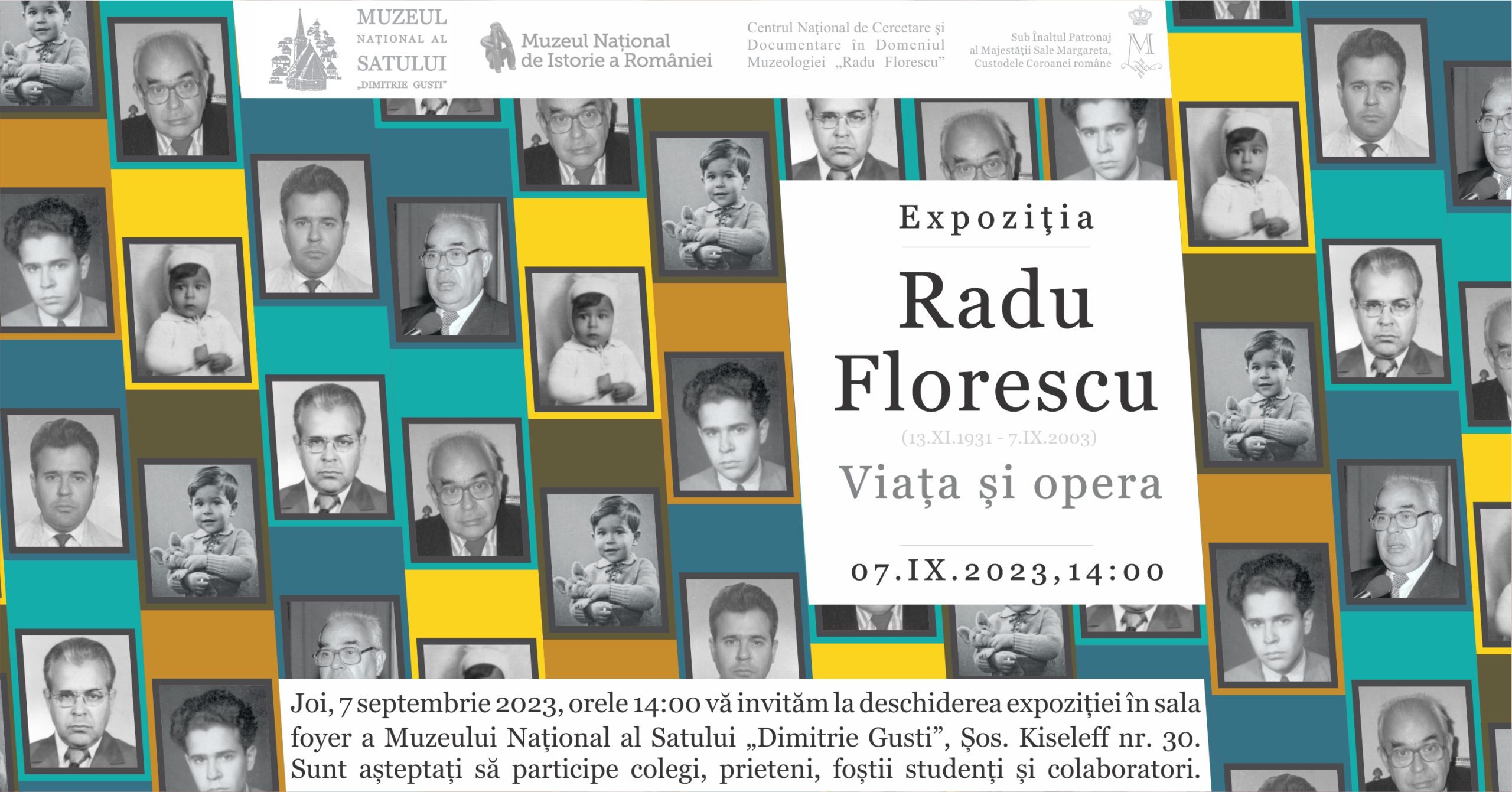 Expoziția "Radu Florescu", în Sala Foaier H.H. Stahl a Muzeului Satului - Radio Vacanța