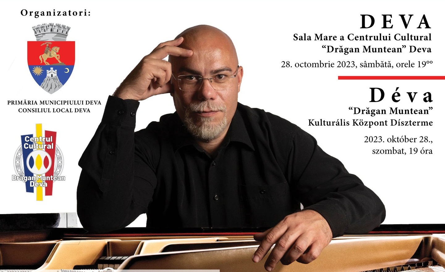 DEVA: Concert inedit al unui pianist cu două titluri în “Guinness World ...