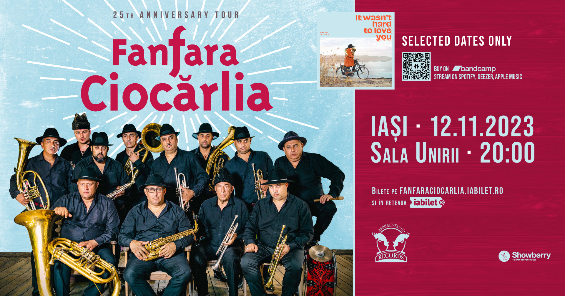 Fanfara Ciocărlia concertează la Iași - Radio Vacanța