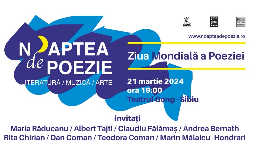 Ziua Mondială a Poeziei, sărbătorită la Teatrul Gong din Sibiu - Radio ...
