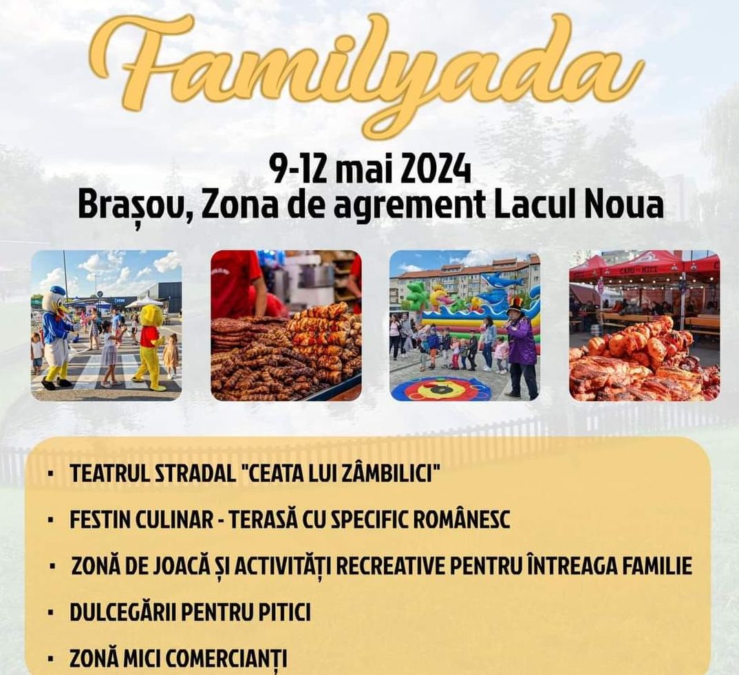 BRAȘOV: Festivalul Familyada ajunge în Parcul Noua - Radio Vacanța