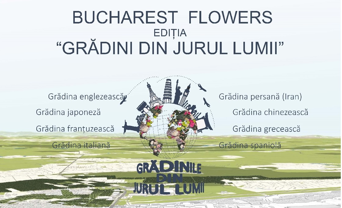 Bucharest Flowers, în Parcul Herăstrău - Radio Vacanța