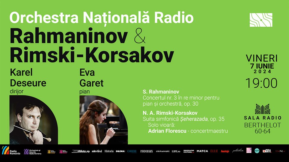 Tânăra pianistă Eva Garet concertează la Sala Radio - Radio Vacanța