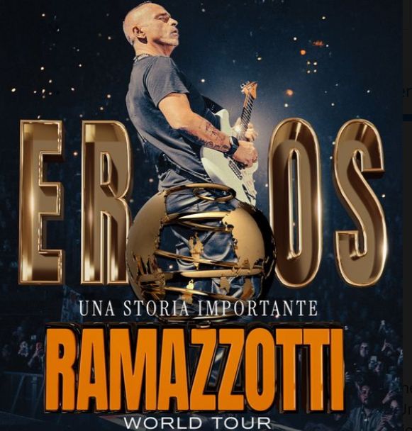 Eros Ramazzotti revine la București în 2026 - Radio Vacanța