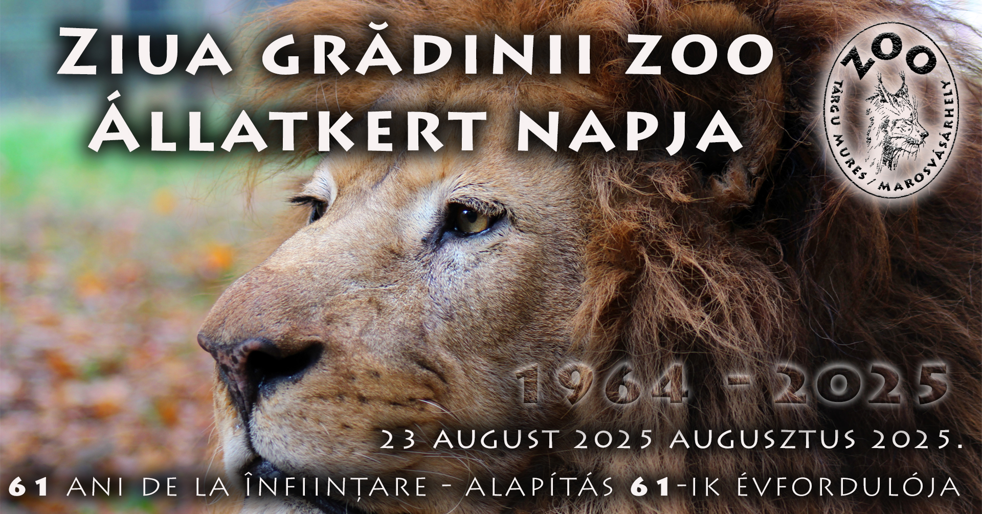 Zoo Târgu Mureș sărbătorește 61 de ani - Radio Vacanța