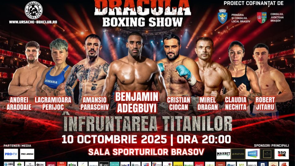 Dracula Boxing Show, la Sala Sporturilor din Brașov - Radio Vacanța
